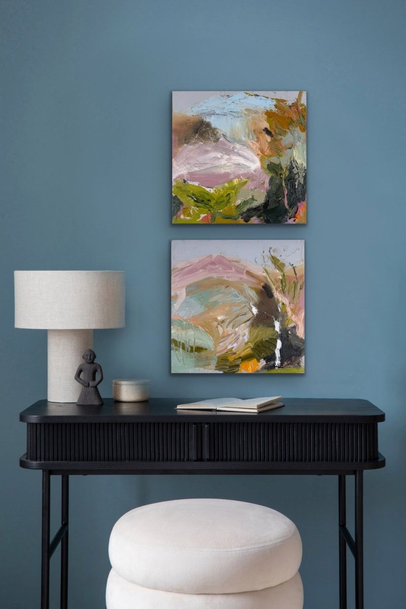 A Walk in Spring | 12" h x 12" w - Liza Pruitt