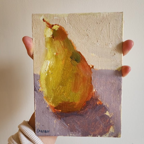 Lone Pear | 7" x 5" - Liza Pruitt