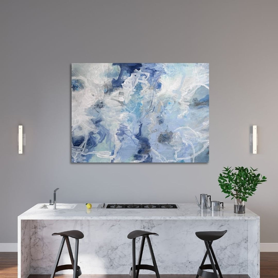 Marvin Island II | 39" h x 29.5" w– Liza Pruitt