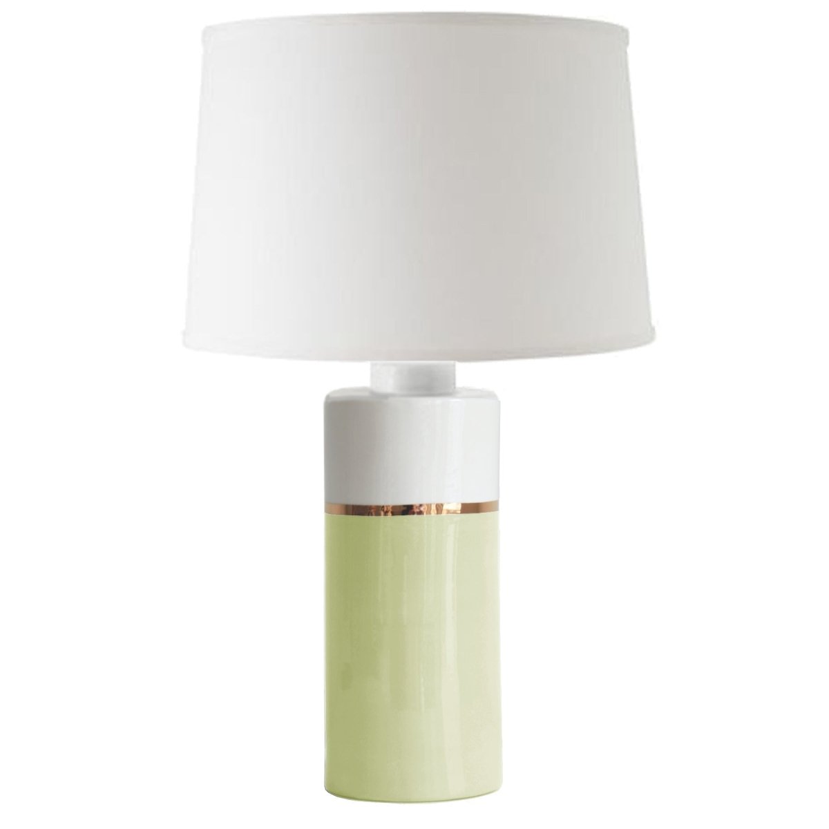 Spring Green Color Block Column Lamp - Column Lamp - Liza Pruitt