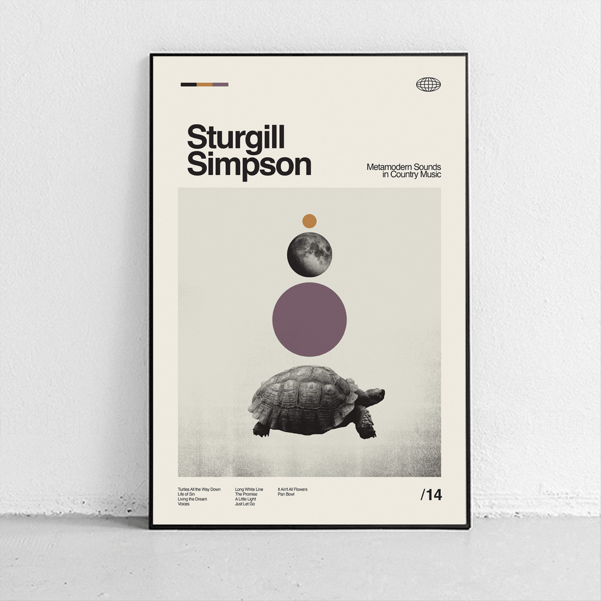 Sturgill Simpson - Metamodern Sounds in Country Music - 30x45 cm ...