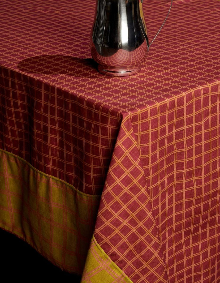 Tablecloth Reversible Grid– Liza Pruitt