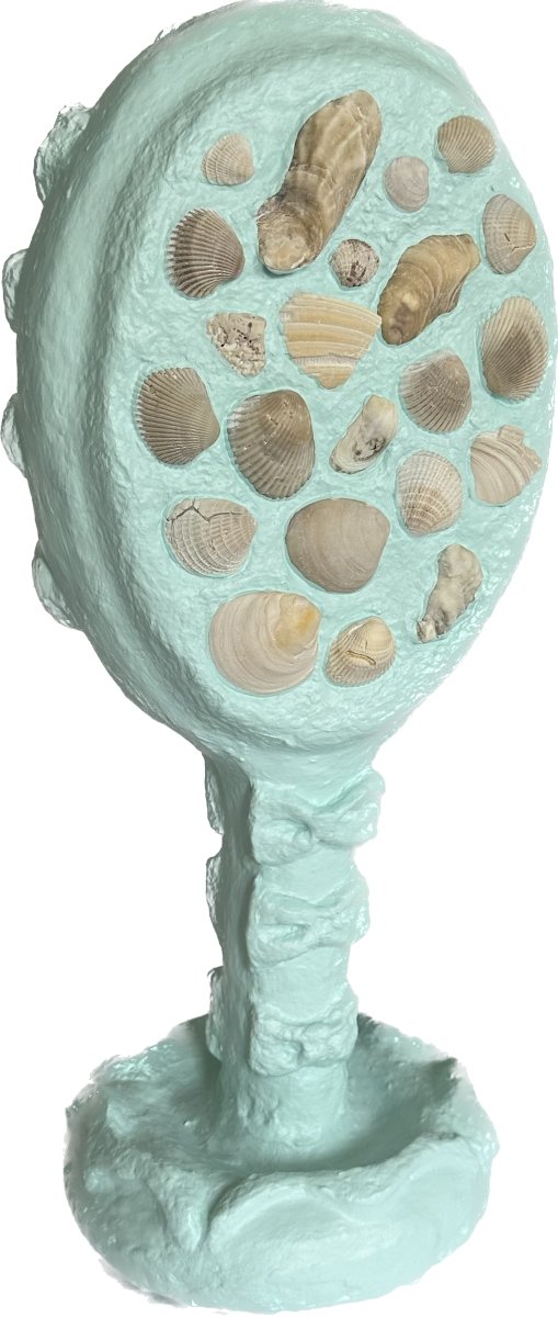 Aqua Shell Vanity | 18" h x 8" w x 3" d - Liza Pruitt